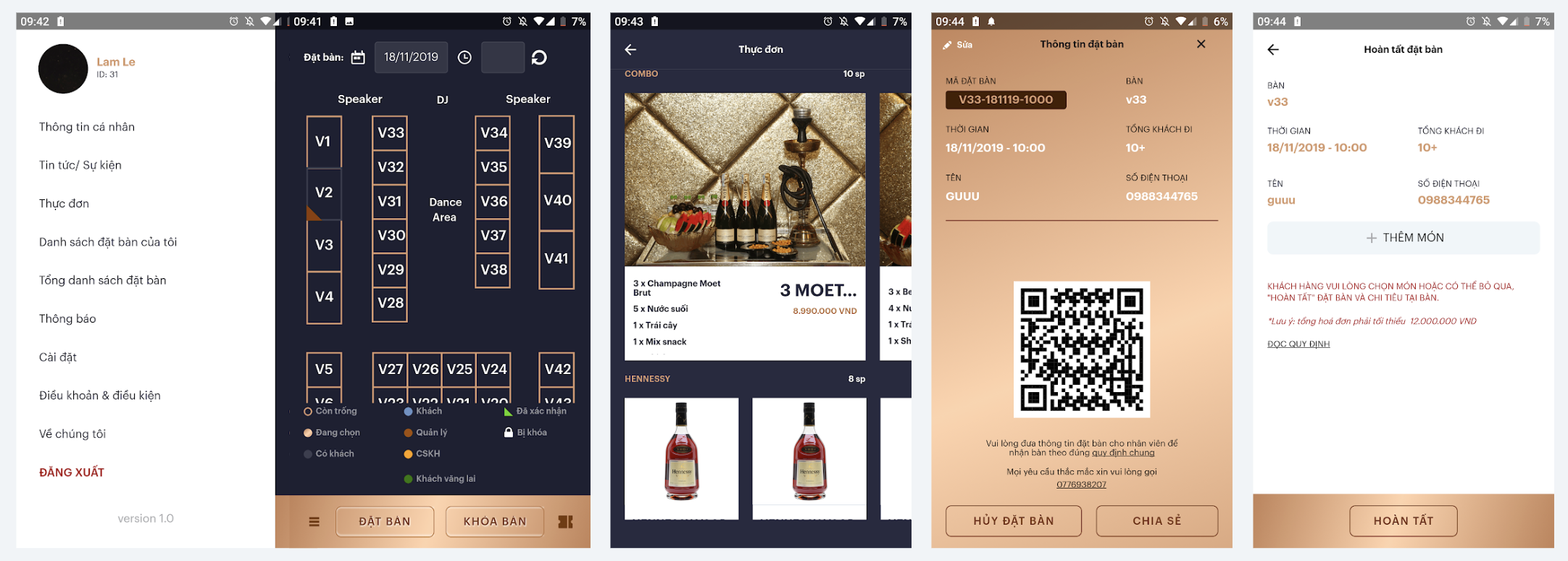 DC Booking App | Kan